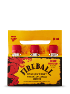 Fireball 50ml - Ens. de 6 | LCBO
