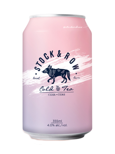 Stock And Row Cold Tea Raspberry Flavoured Cider | LCBO