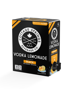 Cottage Springs Peach Vodka Lemonade Box | LCBO