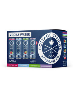 Cottage Springs Vodka Water Mixed 8 Pack | LCBO