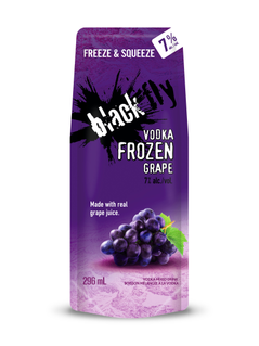 Boisson vodka et raisins glacés Black Fly en sachet | LCBO