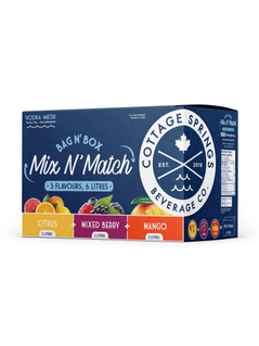Cottage Springs Mix N' Match Vodka Water Box | LCBO