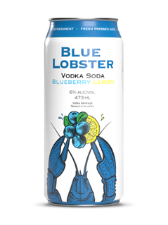 Blue Lobster Vodka Soda Blueberry Lemon | LCBO