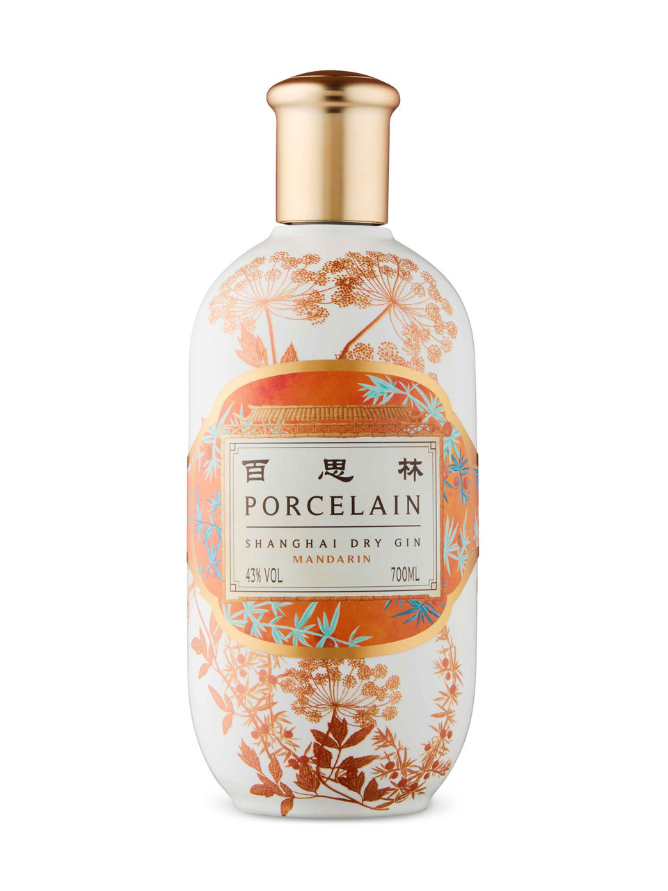 Porcelain Shanghai Mandarin Dry Gin | LCBO