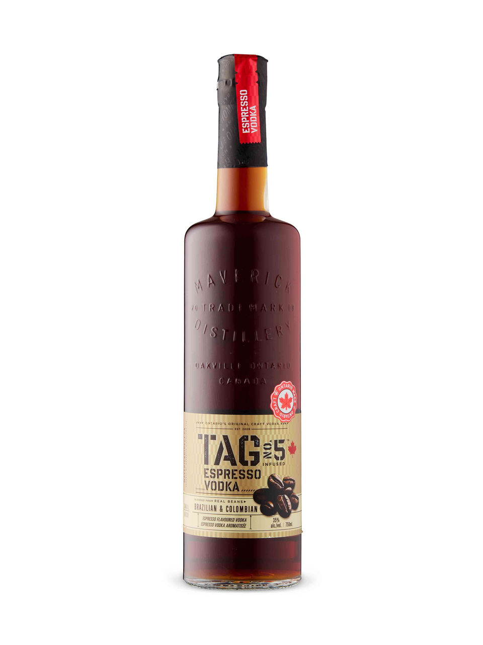 Tag No.5 Double Espresso Vodka | LCBO
