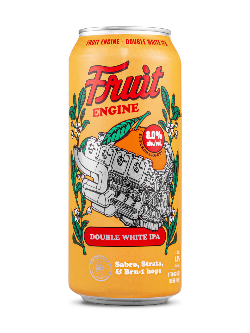 Wellington Brewing Fruit Engine Double White IPA | LCBO