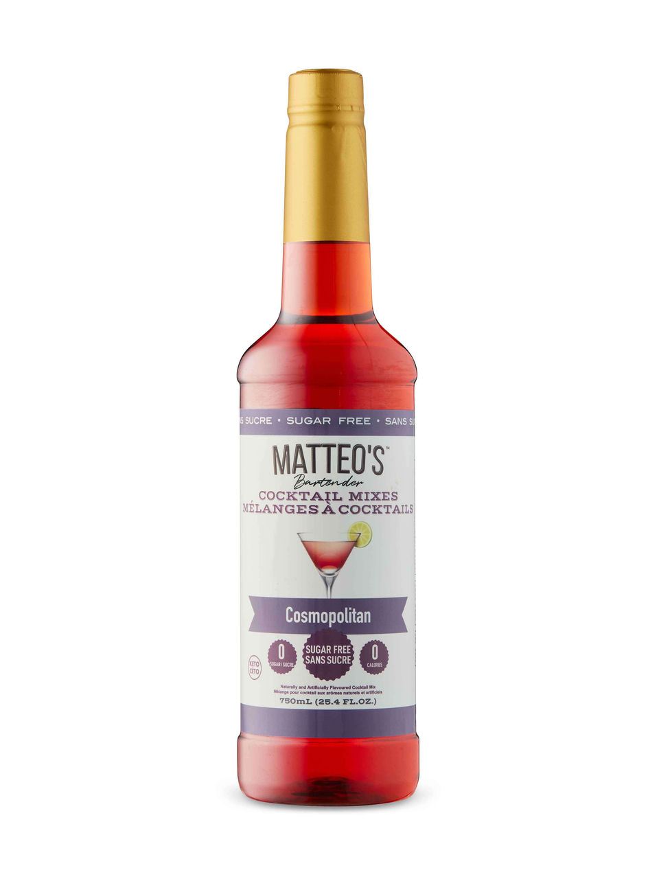 Matteo's Sugar Free Cosmopolitan Cocktail Mixer | LCBO