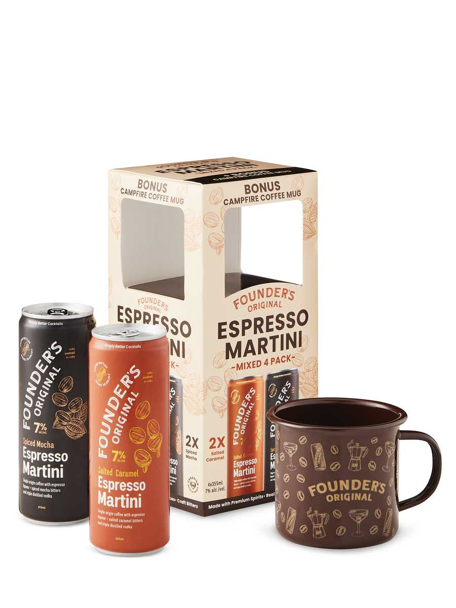 Founder's Original Espresso Martini Mug Gift Pack | LCBO