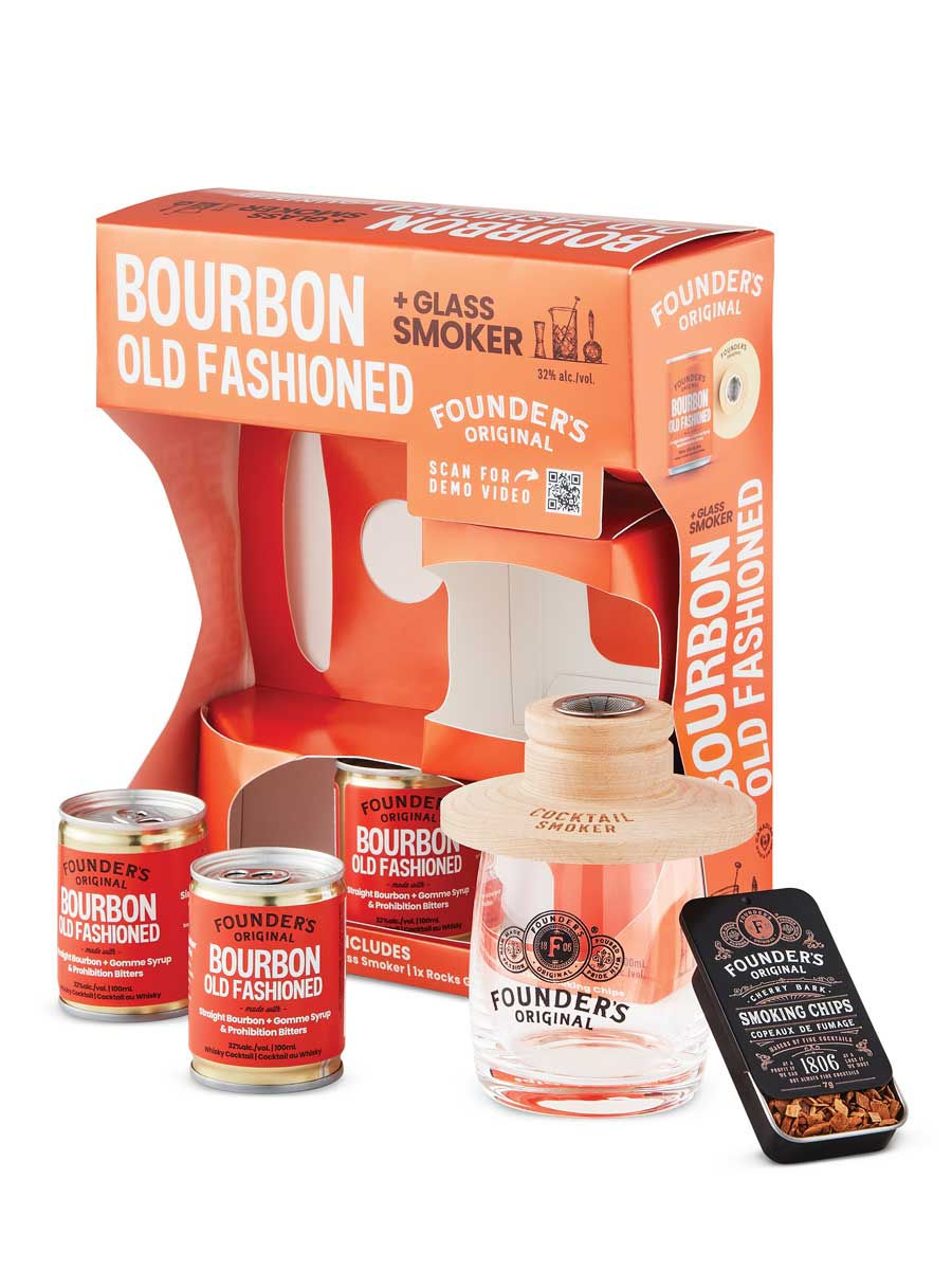 Founder's Original Old Fashioned Glass Smoking Kit | LCBO