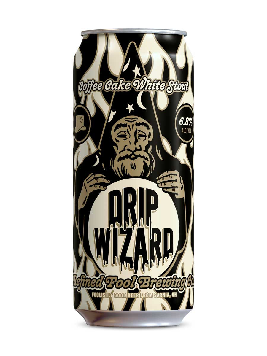 Refined Fool Drip Wizard Coffee Cake White Stout | LCBO