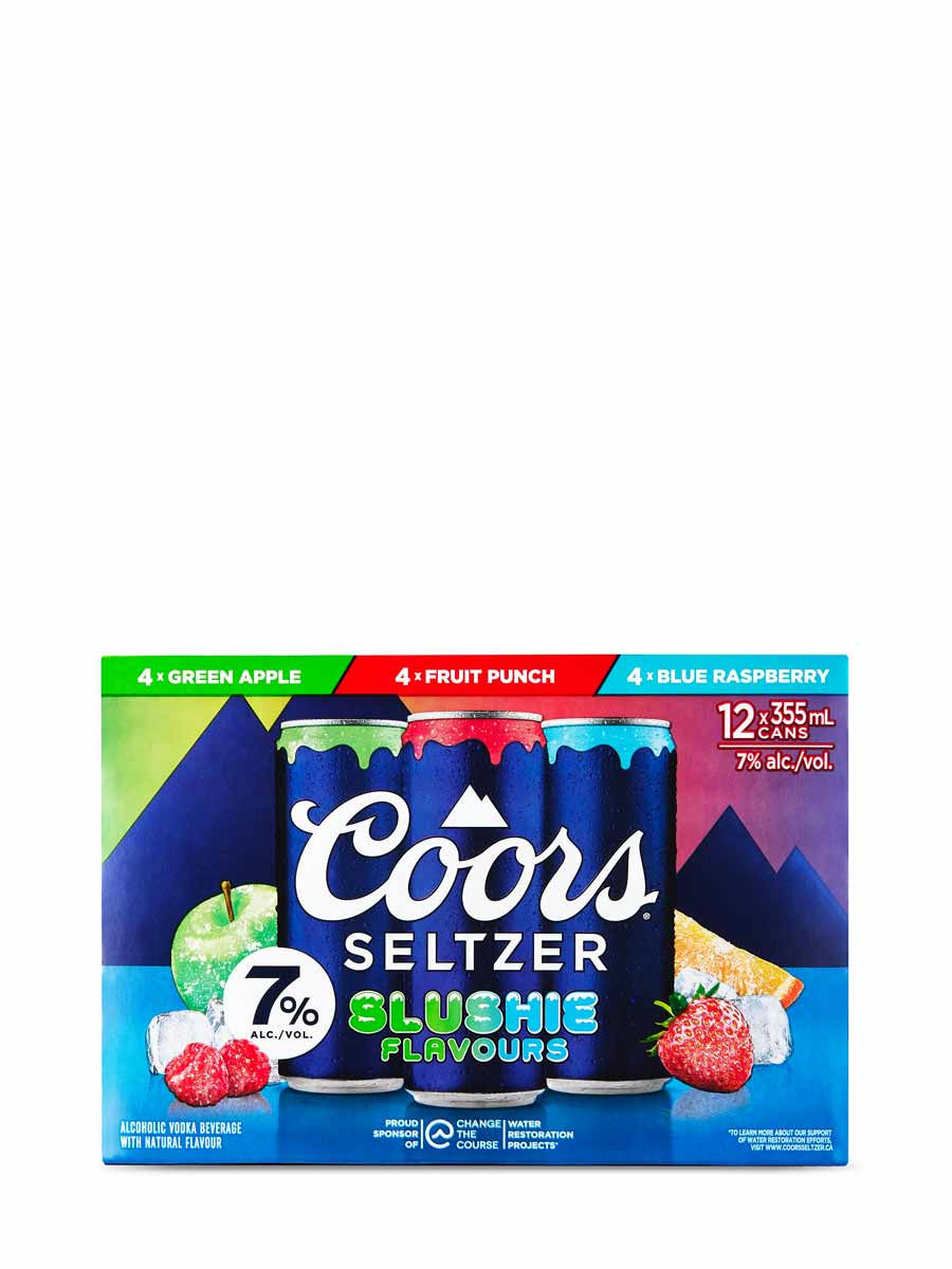 Coors Seltzer Slushie Variety Pack | LCBO