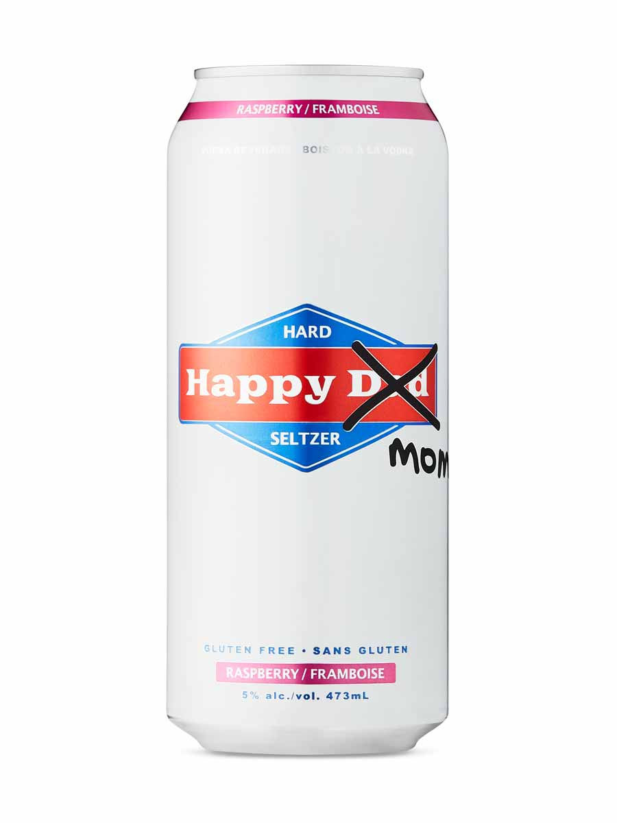 Happy Dad Hard Seltzer Raspberry Happy Mom | LCBO